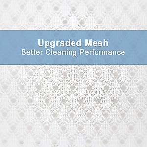 3Pcs Durable Diamond Mesh Laundry Bags for Delicates (2 Large 16 x 20 Inches, 1 Medium 12 x 16 Inches)