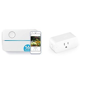 Rachio 16ZULW-C Smart Sprinkler Controller (3rd Generation) + Amazon Smart Plug