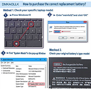 DMKAOLLK KB06XL Battery for HP Spectre X360 15 15-bl012dx 15-bl112dx 15-bl0xx 15-bl1xx 15-bl062nr 15-bl075nr 15-bl102no 15t-bl000 15t-bl100 Series 902499-856 902499-855 902401-2C1 11.55V 77.92Wh