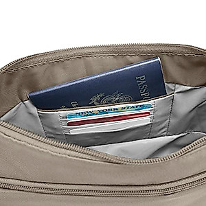 Travelon Anti-Theft Classic Crossbody Bucket Bag