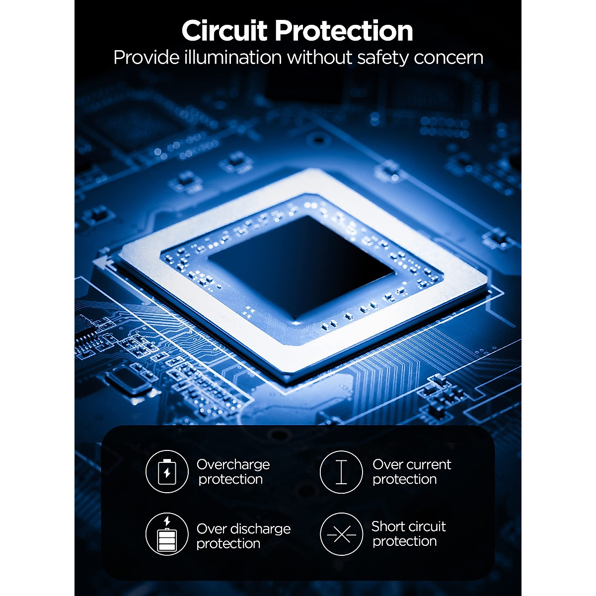 InnoGear Solar Gutter Lights, 24 LEDs Solar Motion Sensor Lights IP65 Waterproof Solar Outdoor Lights Solar Wall Lights Security Lighting for Yard Porch Patio, Pack of 4