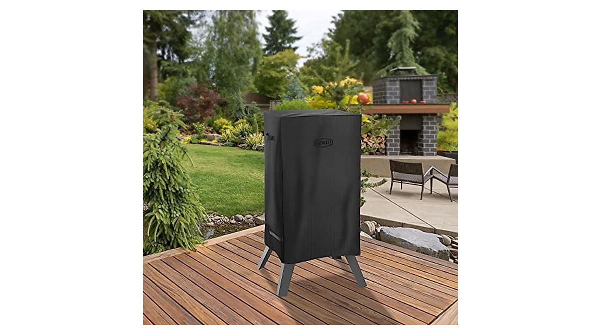 Pure Grill 30-inch Vertical Smoker Cover - Heavy-Duty & Waterproof