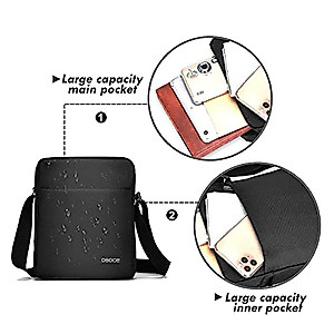 OSOCE Messenger Bag Sling Crossbody Shoulder Bags Water Resistant for Business Office School