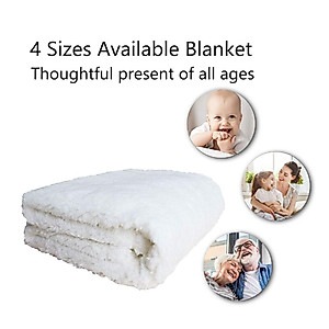 Highland Cattle Pattern Throw Blanket Highland Cow Blanket for Kids Boys Girls Farmhouse Cow Landscape Blanket for Chair Office Room,Throw (50 x 60 Inches)