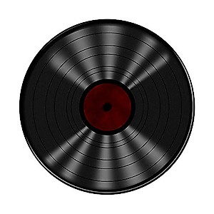 Retro Vinyl Record LP Art Design PopSockets Swappable PopGrip