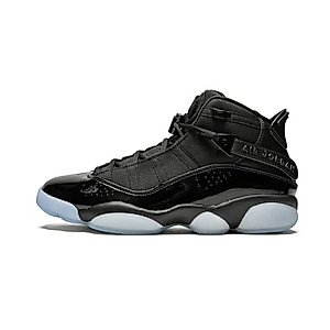 Jordan Mens Air 6 Rings 322992 011 Black Ice - Size 10