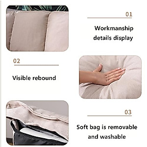 ESRADA Lazy Floor Sofa,Minimalist Sofa Couch,Foldable Lazy Couch Bed with Adjustable Backrest and Armrest,Fireside Chair,Tatami Sofa,Corner Relax Sofa Couch Dark gray-180cm/71inch