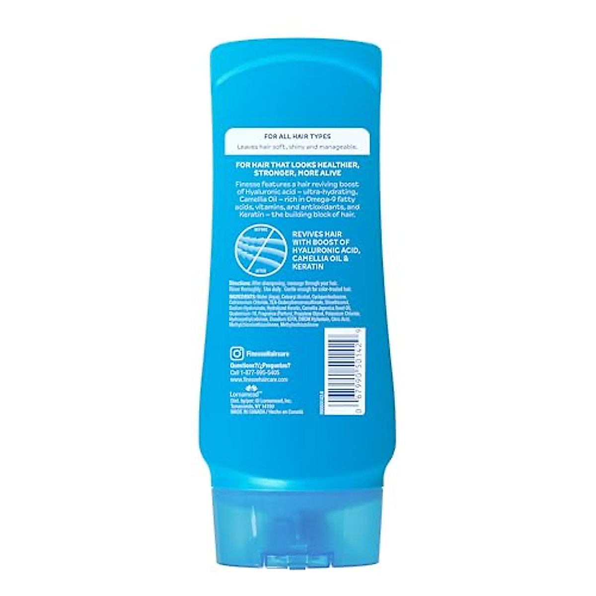 FINESSE Restore + Strengthen Normal Conditioner, 13 oz (Pack of 6), Enhance Hair's Shine & Manageability