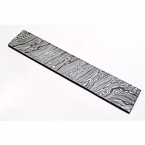Whole Earth Supply Damascus Twist Twisted Billet Knife Making Knives Blank Blade Bar Steel Blanks Layers
