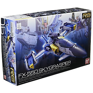 Bandai Hobby RG #6 Skygrasper with Launcher/Sword Pack Gudnam Seed Model Kit (1/144 Scale)