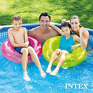 INTEX 28201EH Metal Frame Above Ground Swimming Pool Set: 10ft x 30in – Includes 330 GPH Cartridge Filter Pump – Puncture-Resistant Material – Rust Resistant – 1185 Gallon Capacity