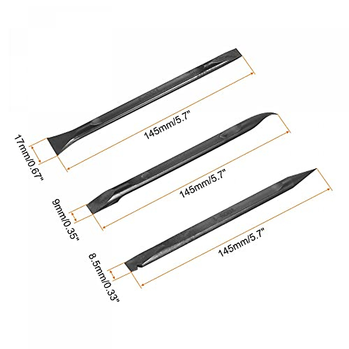 MECCANIXITY Pry Opening Repair Tools Kit Plastic Spudger 5 Set for Mobile Phone PC Tablet Laptop LCD Screen Smart Phone Repair