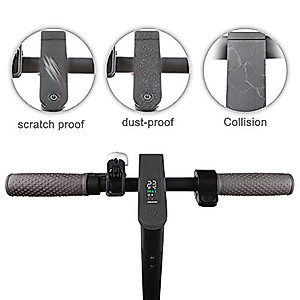 TOMALL Waterproof Silicone Protective Cover Case Central Control Panel Dust Proof Protective Shell Dashboard Cover Protective Compatible for Xiaomi Mijia M365/M365 Pro Electric Scooter