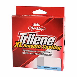 Berkley Trilene® XL®, Fluorescent Clear/Blue, 8lb | 3.6kg, 330yd | 301m Monofilament Fishing Line, Suitable for Freshwater Environments