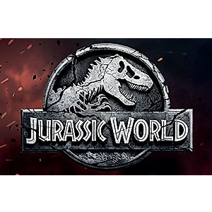 Jurassic World Logo Tee for Dogs | Dinosaur Dog T-Shirt, X-Small, Purple Camo Print | Dog Shirt, Dinosaur Pet Shirt, Cute Dog Clothes | See Sizing Chart for Details