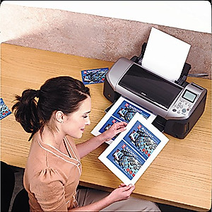 Avery 8386 Postcards, Inkjet, 4 x 6, 2 Cards/Sheet, White (Box of 100 Cards)