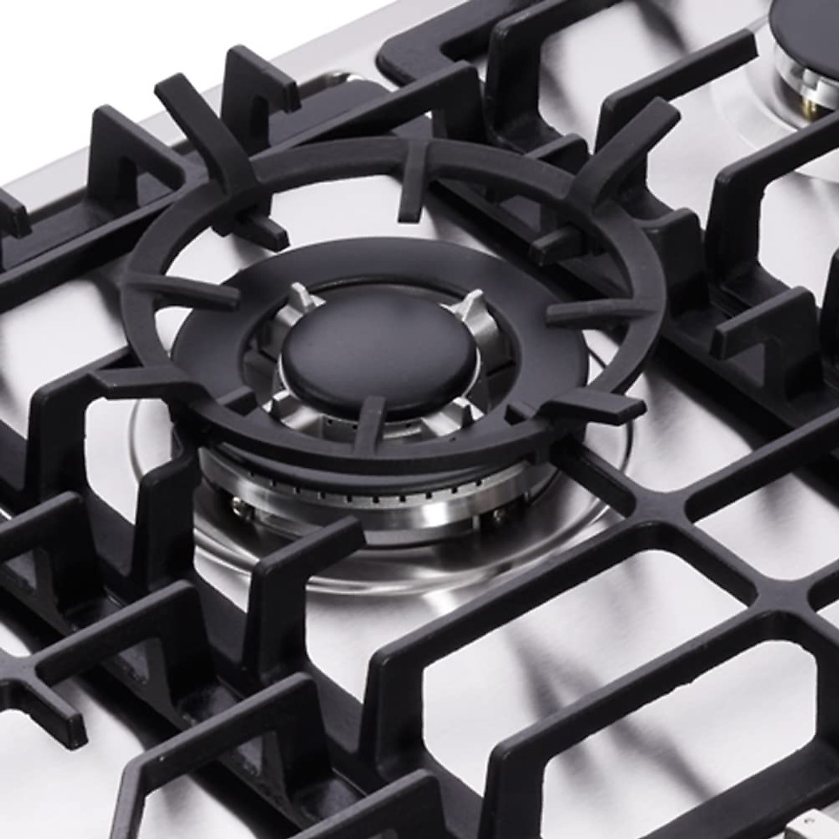 Non Slip Wok Ring, Cast Iron Stove Wok Support Ring for Kitchen Gas Cooktop Pot Rack Stove Rack Ring Pan Holder Stand