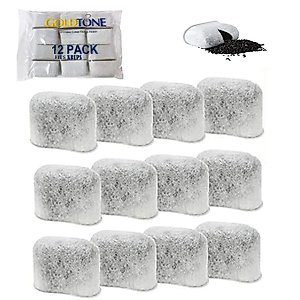 GoldTone Brand 12-Pack Krups Water Filter Cartridges for Krups Coffee Maker Machine - Water Filteration Cartridge for Krups Brewers