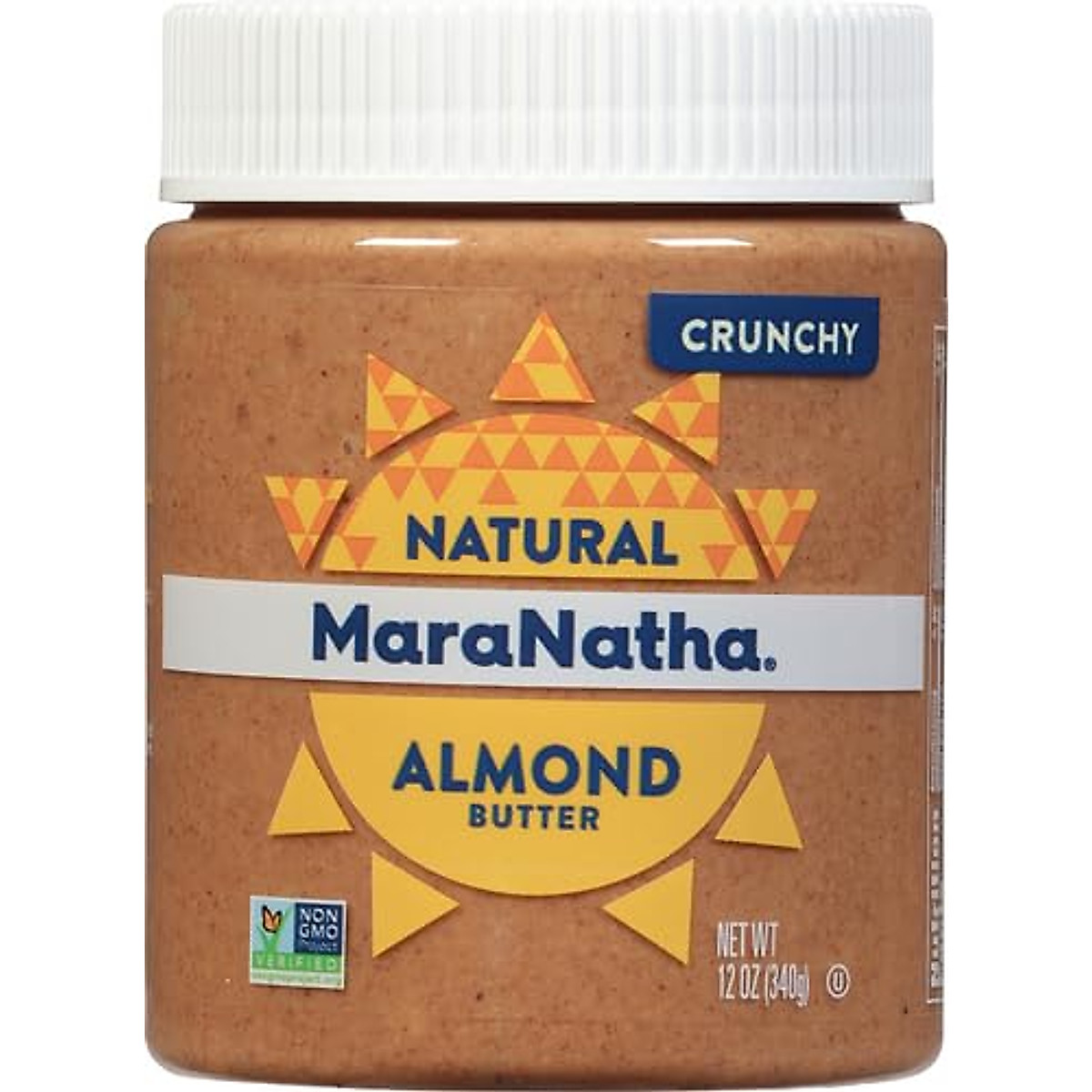 MaraNatha No Stir Crunchy Almond Butter, 12 oz Jar