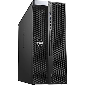 Dell Precision 5000 5820 Workstation - 1 x Intel Xeon Quad-core (4 Core) W-2225 4.10 GHz - 32 GB DDR4 SDRAM RAM - 1 TB HDD - 512 GB SSD - Tower