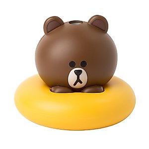 LINE FRIENDS Brown USB Humidifier One Size Brown