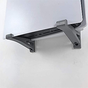 3D Cabin PS5 Wall Mount Wall Bracket Holder Stand for Play Station 5 Disc Corner Support Any Orientation White Left