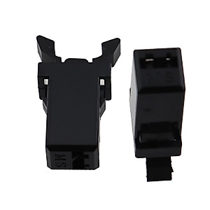 ZHYOHEN 10PCS Trash Can Lid Switch Lock Accessory Trash Can Lock Replacement Spare Part One-Touch Opening Locking Console Latch Vinyl Metal Hook Pin Sweeper Latch