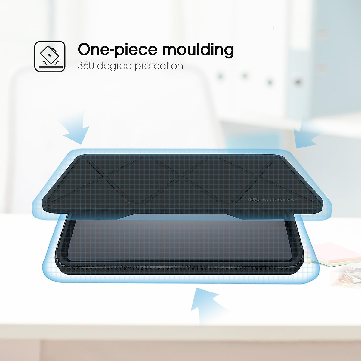 Smatree Hard EVA Protective Sleeve Case Compatible for 15.6 inch HP Envy x360 15/15z/15t, HP Pavilion x360 Convertible 15/15t, HP ZBook Studio 16 inch G11/G10/G9 Mobile Workstation PC Bag (A1600)