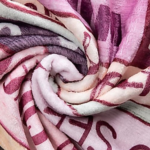 DecorSIXT Daughter Blanket from Mom Gifts for Daughter from Dad - to My Daughter 60" X 80" Bed Blanket - Christmas Birthday Present for Teen Daughter from Mom