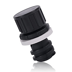 Cooler Drain Plug, Drain Plug Hose Connection Replacement Cooler Drain Plug Compatible with Yeti's Line of Roadie, Tundra, Roadie Cooler and Tank Coolers