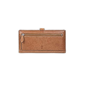 Frye womens Reed Slim Wallet, Tan, One Size US