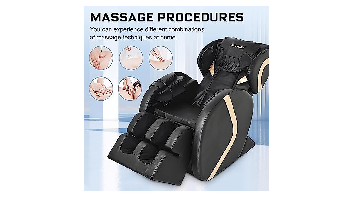 Molylex 2023 Massage Chair: Zero Gravity Comfort