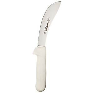 Sani-Safe SB12-6 6" Skinning Knife with Polypropylene Handle