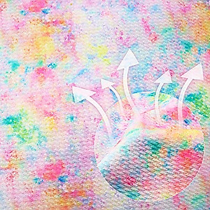 David accessories 7Pcs Mixed Style Bullet Liverpool Textured Fabric Set 4 Way Stretch Spandex Knitting Fabric by Half Yard for Head Wrap Hair Bows Making (Set)