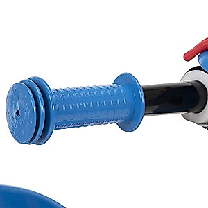 Huffy Marvel Spider-Man 3 Wheel Preschool Training Tricycle with Steel Frame, Storage Basket, Red & Blue, 19.5 x 10 x 13.6 inches