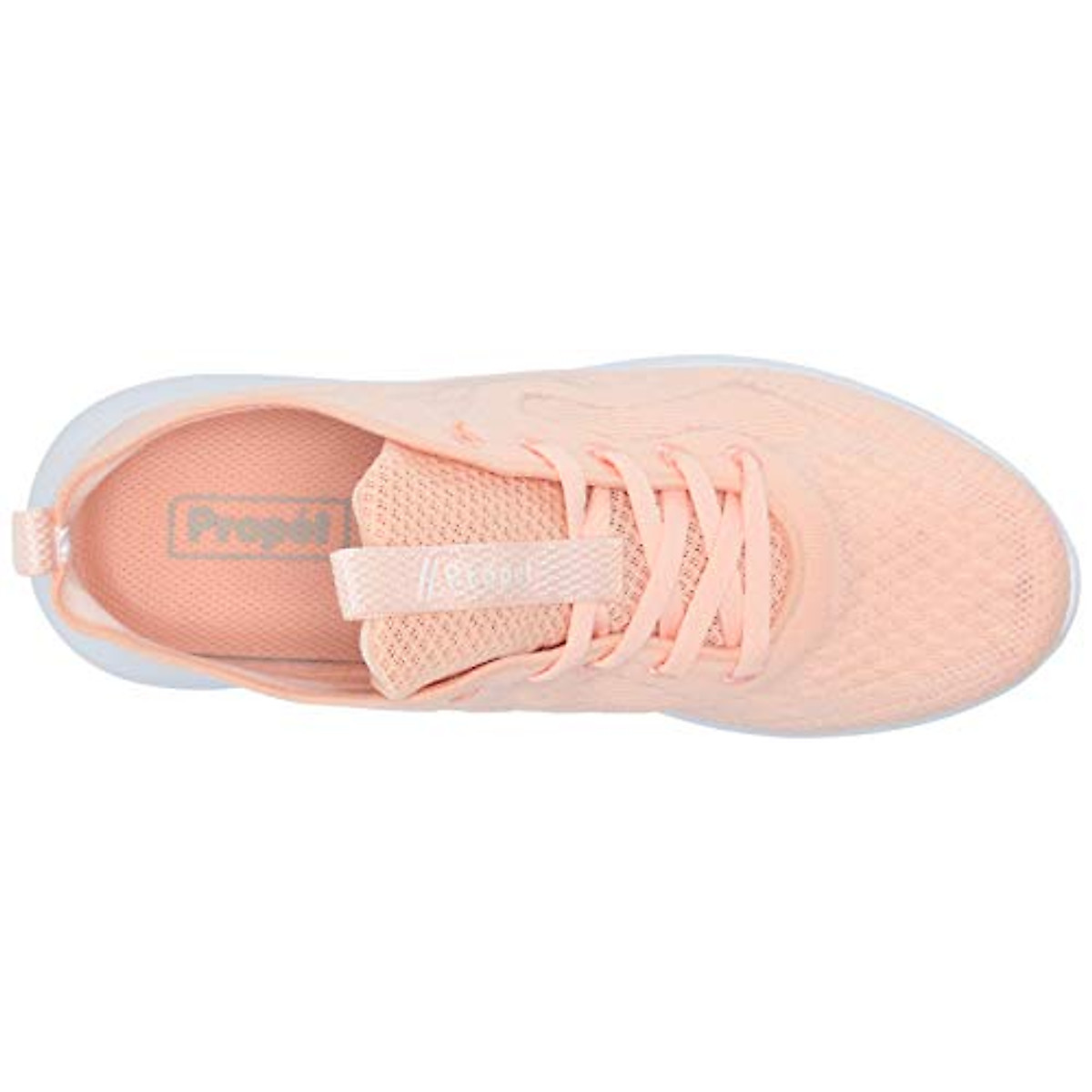 Propét Women's TravelBound Spright Sneakers, Peach Mousse, 6.5 Wide US