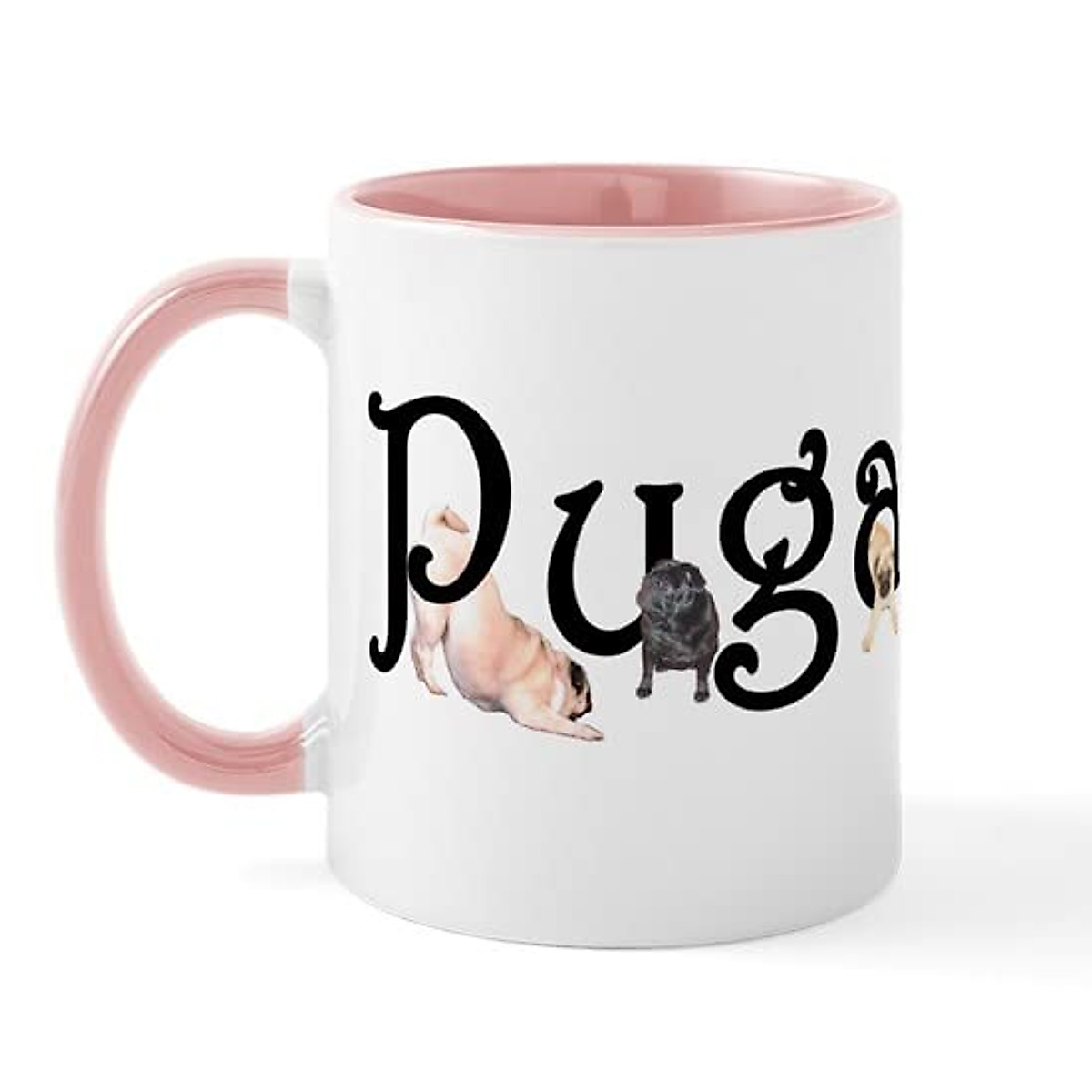 CafePress Pugaholic Ceramic Pug Mugs Ceramic Coffee Mug, Tea Cup 11 oz