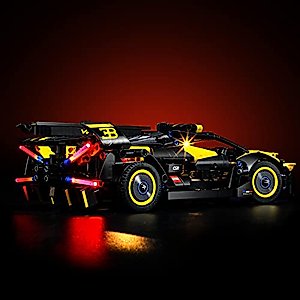 BOOZUU Light Kit for Lego-42151 Bugatti Bolide - Compatible with Lego Technic Building Block Model Kit for Adult, Not Include Lego Set