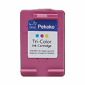 PEKOKO 62XL Tri-Color Ink Cartridge Printer,Mbrush Printer,Princube