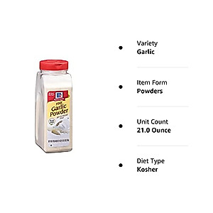 McCormick Fine Garlic Powder, 21 oz