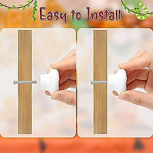 Tuitessine 12 Pack Assorted Safari Animals Drawer Knobs Funny Round Ceramic Dresser Knobs Cabinet Closet Cupboard Pulls Cute Wardrobe Handles Jungle Decor for Nursery Kitchen Bathroom Bedroom