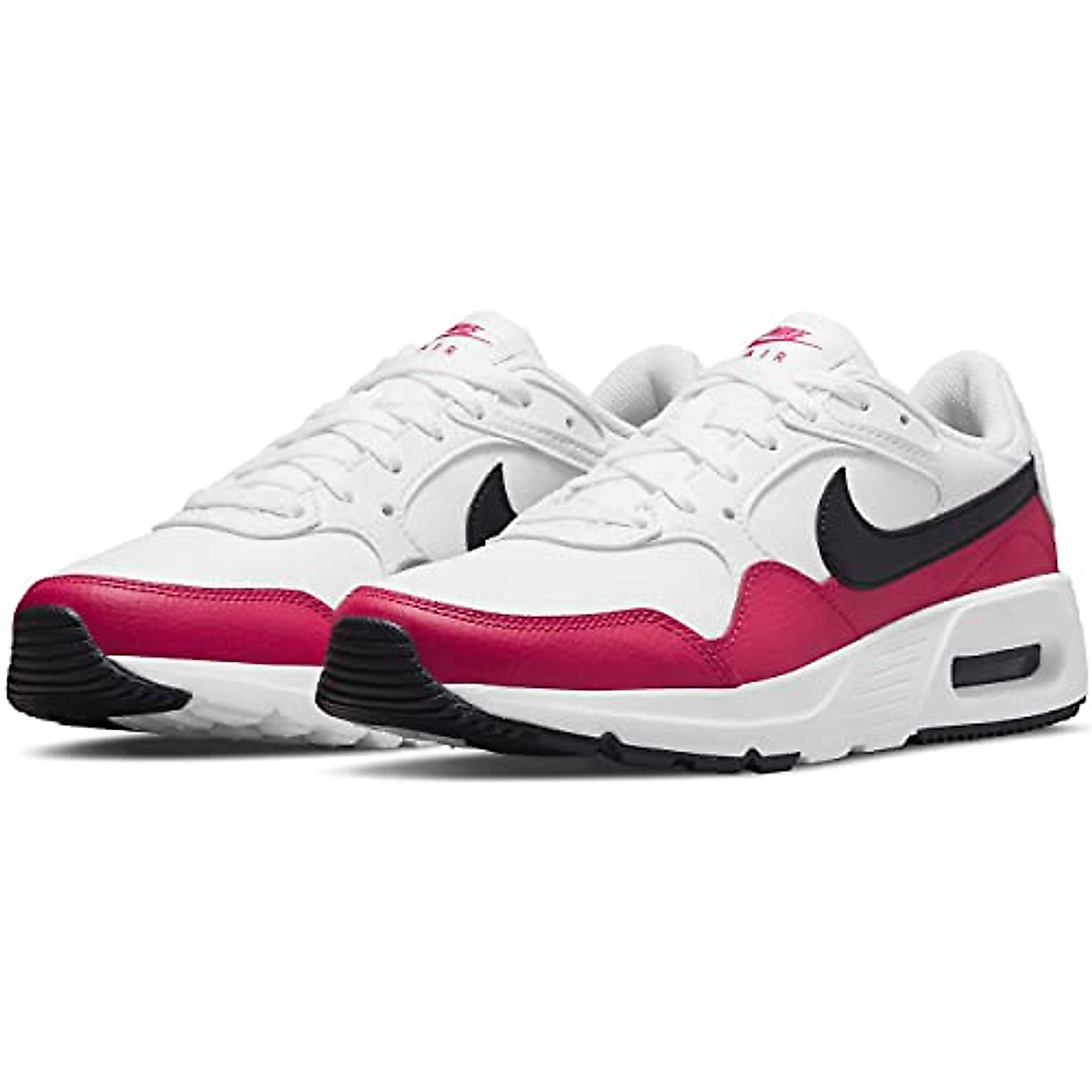 Nike Women's Air Max SC White/Black-Rush Pink (CW4554 106) - 8