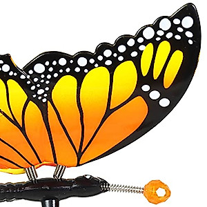 Exhart Garden Stake, Set of 6 Butterfly Garden Stakes, WindyWing Outdoor Garden Decor and Yard Art, 6 x 4.5 x 16 Inch