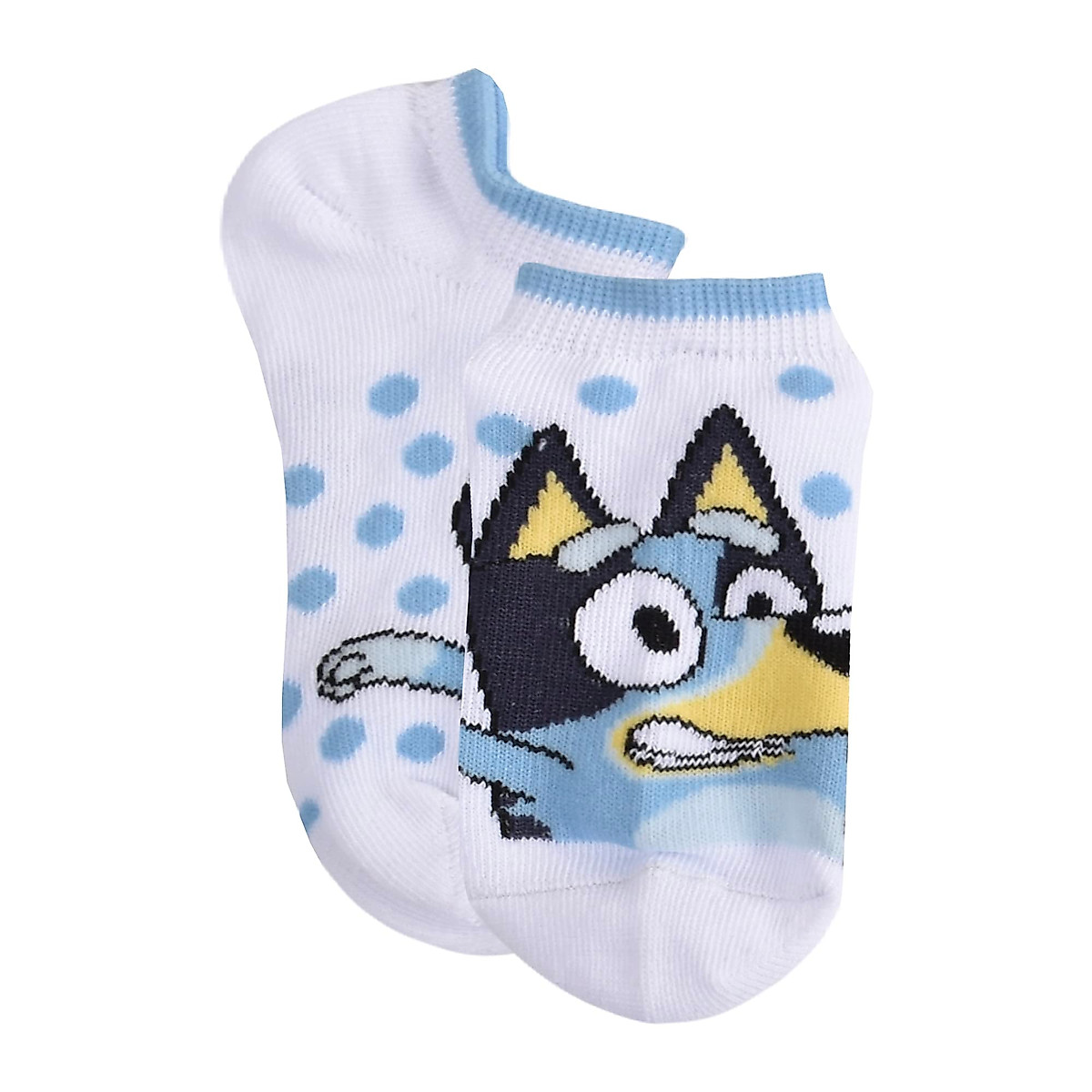 Bluey Boys Kids No Show Socks, Pink, 18-24 Months US