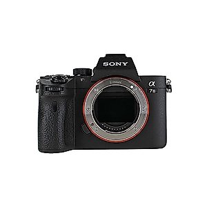 Sony a7 III Mirrorless Camera (ILCE7M3/B) + 64GB Memory Card + Bag + Card Reader + Flex Tripod + Hand Strap + Memory Wallet + Cap Keeper + Cleaning Kit (Renewed)