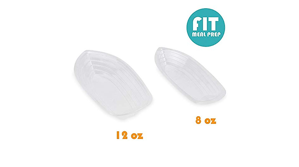 Fit Meal Prep Banana Split Bowls - 100 Pack