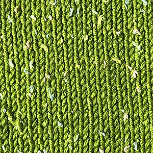 Tweed Twinkles Soft Baby Yarn for Crocheting, 8 Skeins, 696Yds/400G, Free Patterns - Acrylic Baby Blanket Knitting Yarn with Flecks - Size 3 DK Light Worsted Weight - Kiwi Green