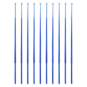 20pcs Plastic Inoculation Loop Disposable Inoculating Rod Inoculation Rings for Lab Experiment