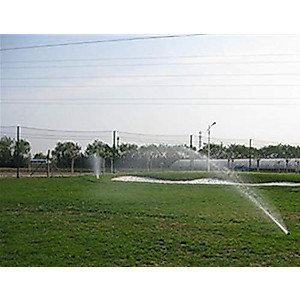 UXZDX 1/2" Male Thread 180° Rotating Nozzle Long Distance Spray Lawn Irrigation Sprinklers Garden Agricultural Irrigation Sprayers (Size : 5PCS)