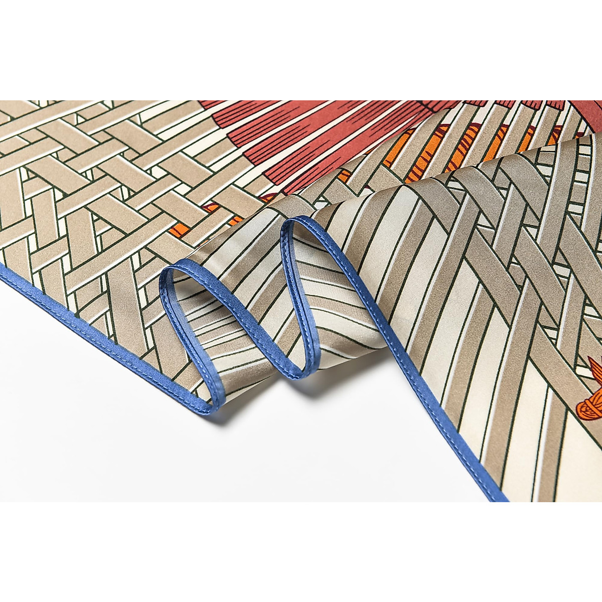 SHIROUYU 100% Mulberry Silk Scarf 35" Large Square Lightweight Scarf - Women's Silk Shawl -Silk Headband - Gift Packed